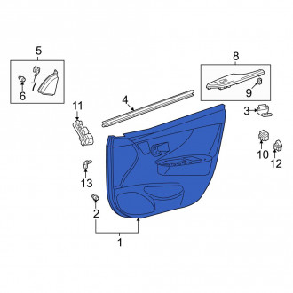 Toyota Corolla Replacement Door Shells & Skins — CARiD.com
