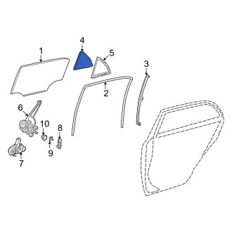 Toyota Corolla Window Glass | Door Glass — CARiD.com
