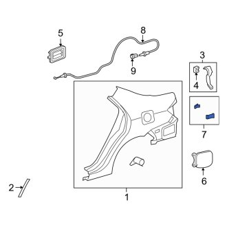 Toyota Avalon OEM Quarter Panels & Parts | Rear & Front — CARiD.com
