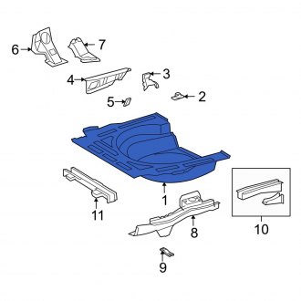 Toyota Corolla Rocker Panels, Floor Pans, Moldings — CARiD.com