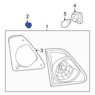 Toyota Sienna OEM Lighting | Headlights, Fog & Tail Lights — CARiD.com