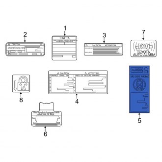 Toyota Prius OEM Electrical Parts | Sensors, Switches — CARiD.com