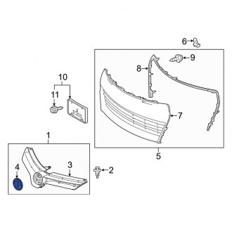 Toyota Corolla Cross Replacement Grilles - Moldings, Brackets | CARiD