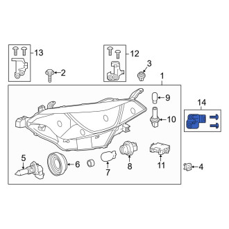 Toyota Corolla OEM Headlights | Projector, LED, HID, Halo — CARiD.com
