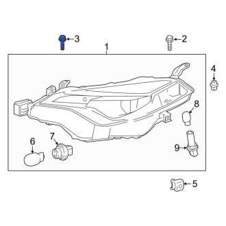 Toyota RAV4 OEM Lighting | Headlights, Fog & Tail Lights — CARiD.com