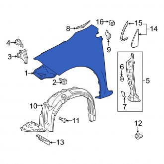 Toyota OE™ Fenders | CARiD