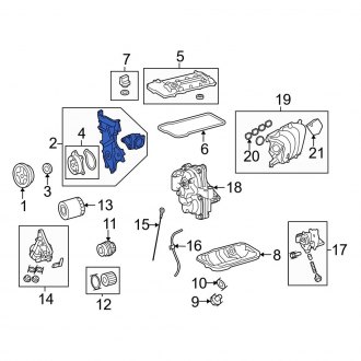 Toyota Corolla Cross Engine Parts | Performance & Replacement — CARiD.com
