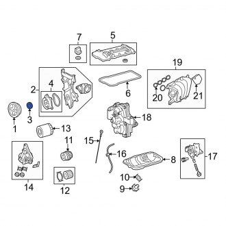 Toyota Corolla Cross Engine Parts | Performance & Replacement — CARiD.com