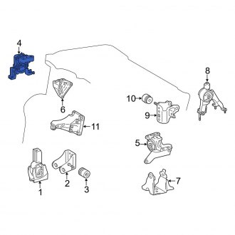 Toyota Corolla OEM Transmission Parts - Coolers, Flywheels | CARiD