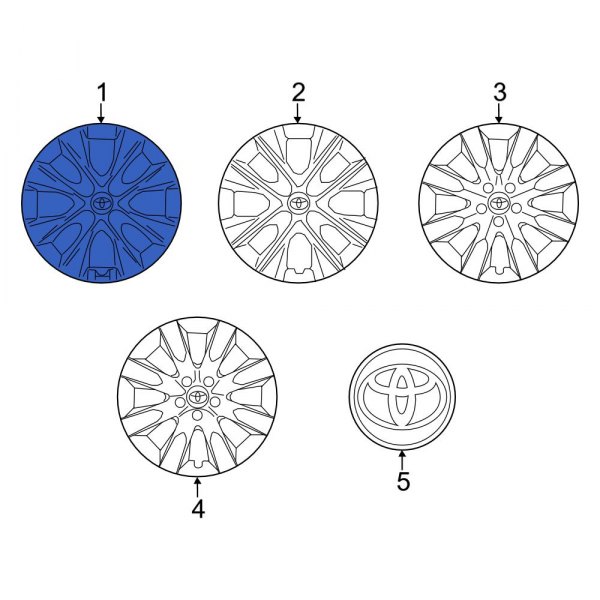 Toyota OE 4260202350 - Wheel Cover