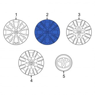 Toyota Corolla OEM Wheel Covers | Hub Caps, Wheel Skins — CARiD.com