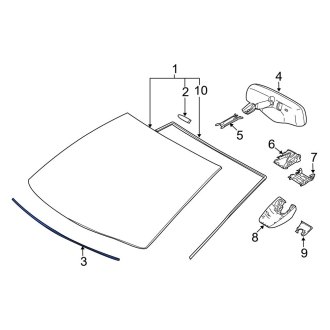 Toyota Corolla OEM Window Parts | Visors, Regulators — CARiD.com