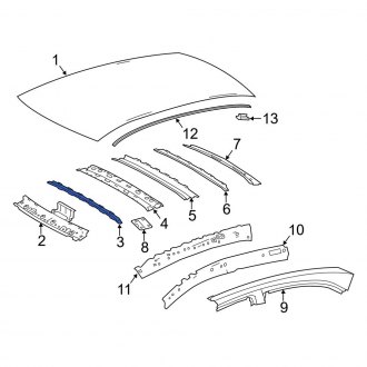 Toyota Corolla Replacement Roofs & Components | CARiD