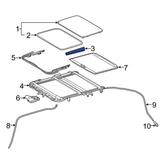 Toyota Highlander Replacement Roofs & Components | CARiD
