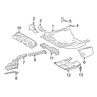 2016 Toyota Corolla OEM Rocker Panels & Floors | CARiD