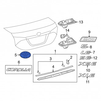 Toyota Camry Logos — CARiD.com