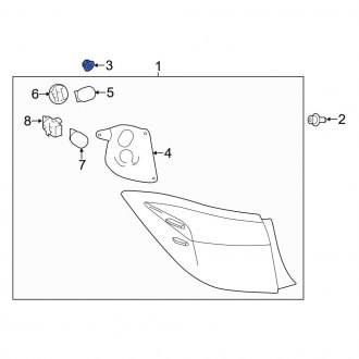 Toyota Corolla Cross OEM Lighting | Headlights, Fog & Tail Lights ...
