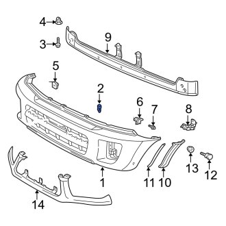 Toyota Tundra OEM Bumpers | Genuine Front & Rear Bumpers — CARiD.com