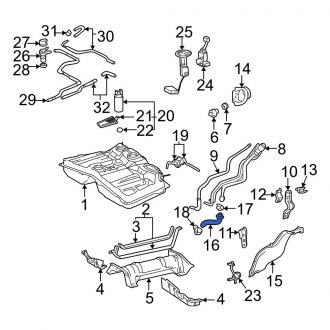 Toyota RAV4 OEM Fuel System Parts | Pumps, Lines — CARiD.com