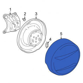 Toyota RAV4 OEM Spare Tire Covers & Carriers | CARiD