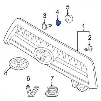 Toyota OEM Roofs & Parts | Panels, Drip Rails, Braces — CARiD.com