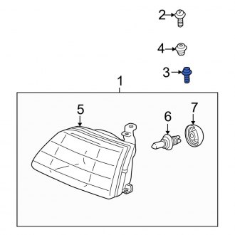 Toyota OEM Headlights | Projector, LED, HID, Halo — CARiD.com