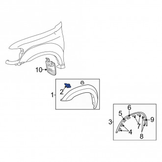 Toyota Tundra OEM Doors & Parts | Shells, Panels, Armrests — CARiD.com