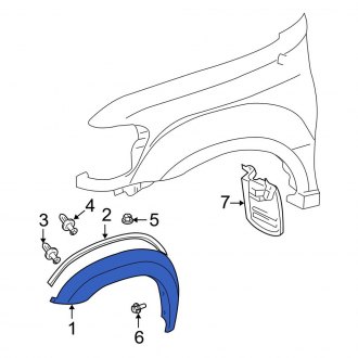 Toyota Tundra Replacement Fender Moldings & Trim — CARiD.com