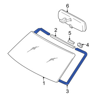 Toyota Corolla OEM Window Parts | Visors, Regulators — CARiD.com