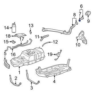 Toyota Camry OEM Fuel System Parts | Pumps, Lines — CARiD.com