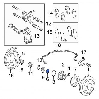 Toyota Sequoia OEM Driveline & Axle Parts | Hubs, CV-Joints — CARiD.com