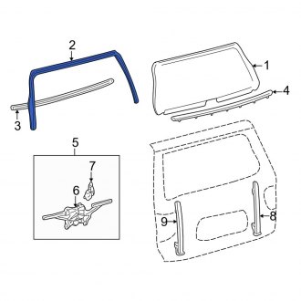 Toyota Sequoia Replacement Window Seals — CARID.com