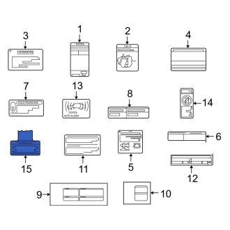 Toyota Corolla Cross Air Bag Parts | Sensors, Switches — CARiD.com