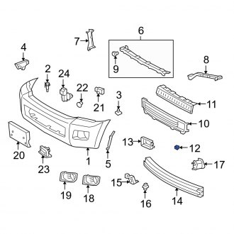 Toyota Tacoma OEM Bumpers | Genuine Front & Rear Bumpers — CARiD.com
