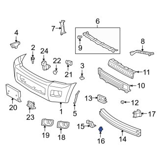 Toyota Tundra OEM Bumpers | Genuine Front & Rear Bumpers — CARiD.com