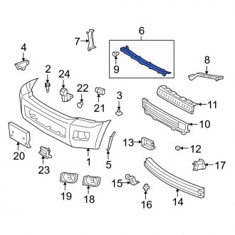 Toyota Sequoia OEM Bumpers | Genuine Front & Rear Bumpers — CARiD.com