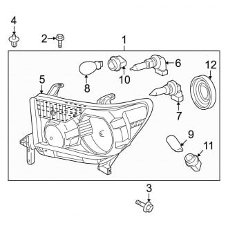 Toyota Tundra OEM Headlights - Factory Headlights | CARiD