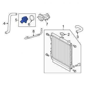 Toyota Sequoia Radiator Hoses & Clamps — CARiD.com