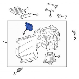 Toyota Venza Heater Control Valves — CARiD.com