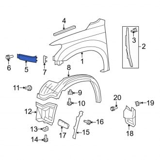 Toyota OE™ Fenders | CARiD