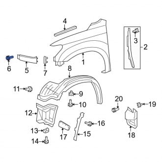 Toyota Corolla iM Grille Brackets & Hardware — CARiD.com
