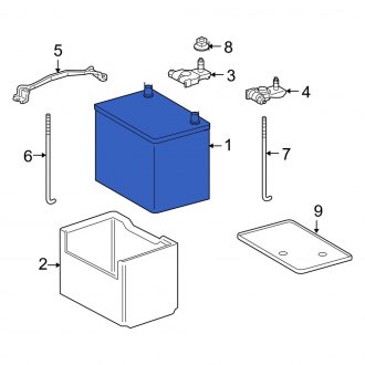 Toyota Land Cruiser Batteries | AGM, Hybrid, High Performance — CARiD.com