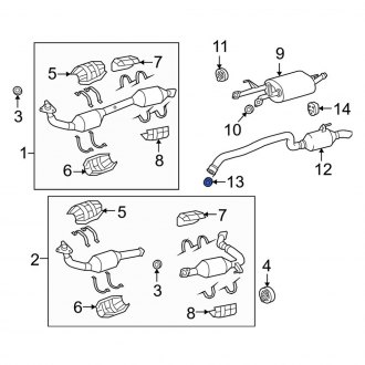 Toyota Tundra OEM Exhaust Parts | Systems, Tips, Pipes — CARiD.com