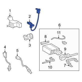 Toyota Tundra EGR Valves & Parts | Sensors, Gaskets — CARiD.com