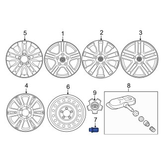 Toyota Sequoia OEM Wheels & Tires | CARiD