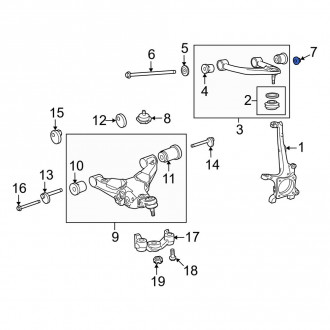 Toyota Tundra OEM Brake, Steering, Suspension Parts — CARiD.com