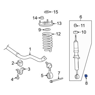 Toyota OEM Suspension Parts | Factory Shocks & Struts — CARiD.com