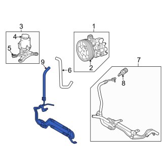 Toyota Power Steering Cooling | Coolers, Lines & Brackets — CARiD.com