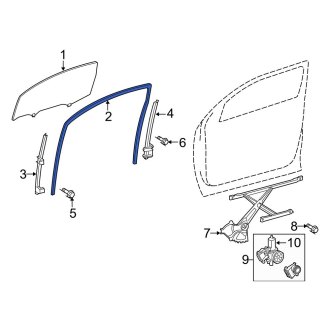 Toyota Sequoia Replacement Window Seals — CARID.com