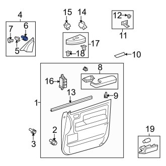 Toyota Tundra OEM Doors & Parts | Shells, Panels, Armrests — CARiD.com